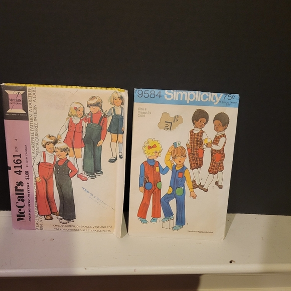 McCall's | Other | Mccalls 461 Uncut Sewing Pattern Childs Size 4 ...